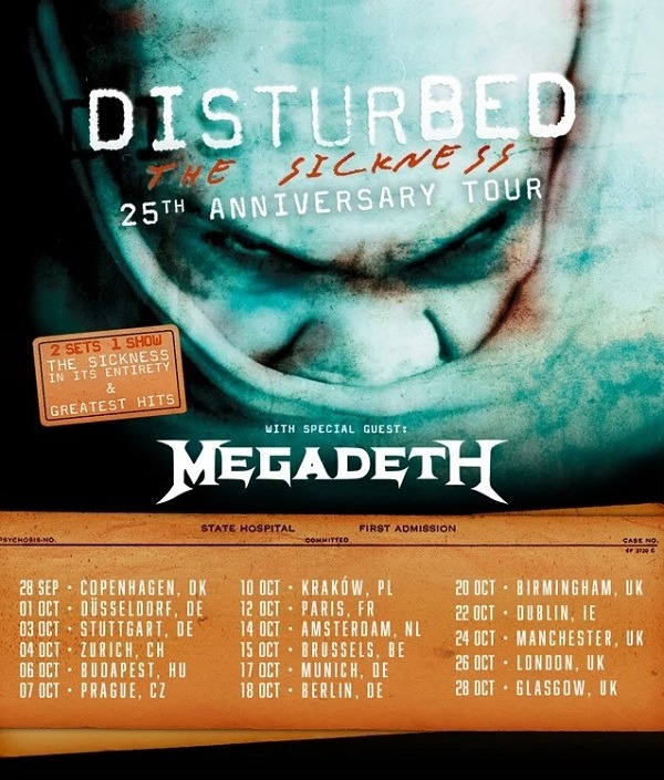 Disturbed : Clip de I Will Not Break - Rock Metal Mag